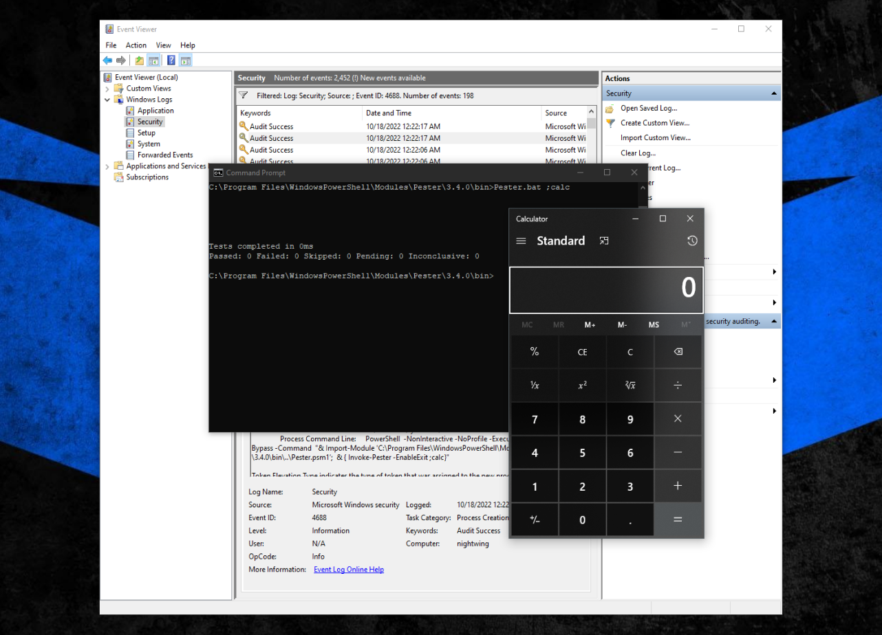 pester – NVISO Labs