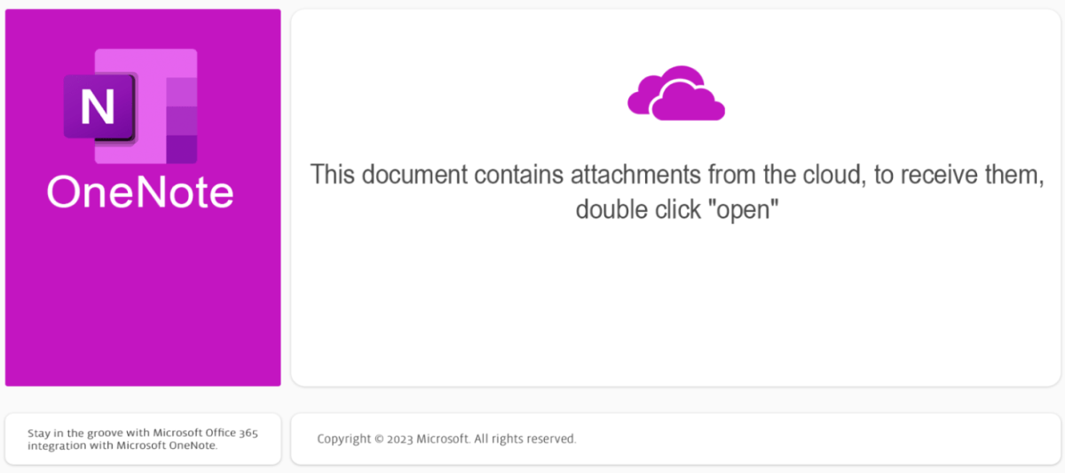 OneNote Embedded file abuse – NVISO Labs